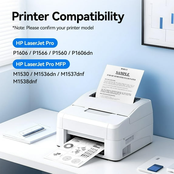 JUNXIAO-78A Toner Cartridge Black 2-Pack with Chip High Yield ...