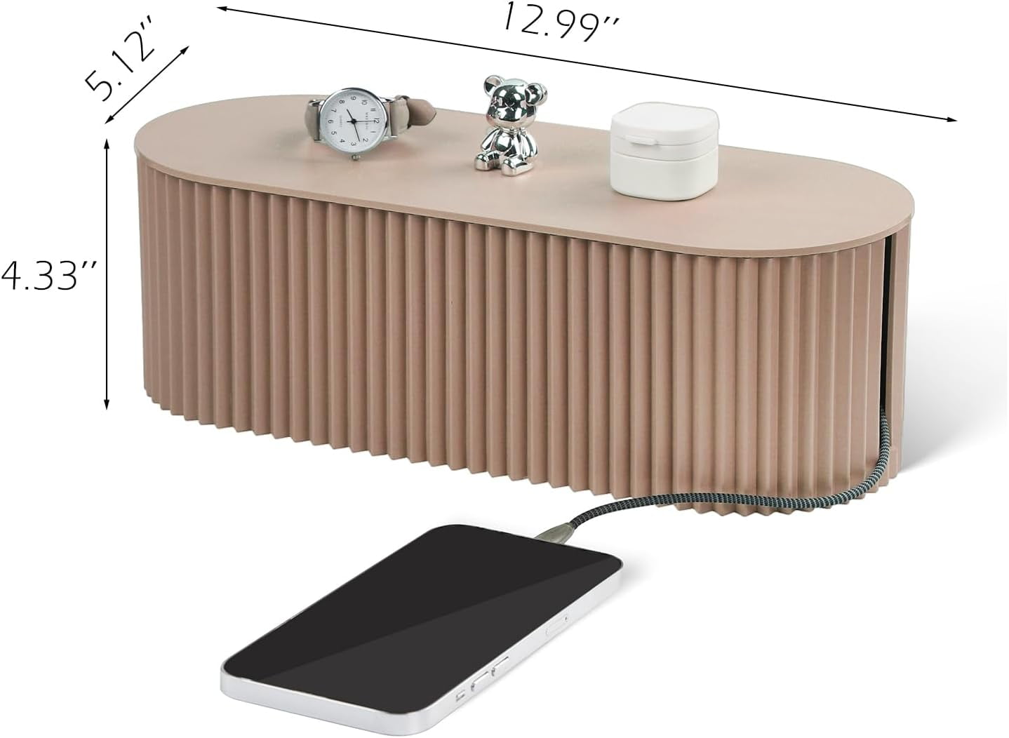 JUNXIAO-Cable Management Box Large Cable Organizer Box for Power Strips ...