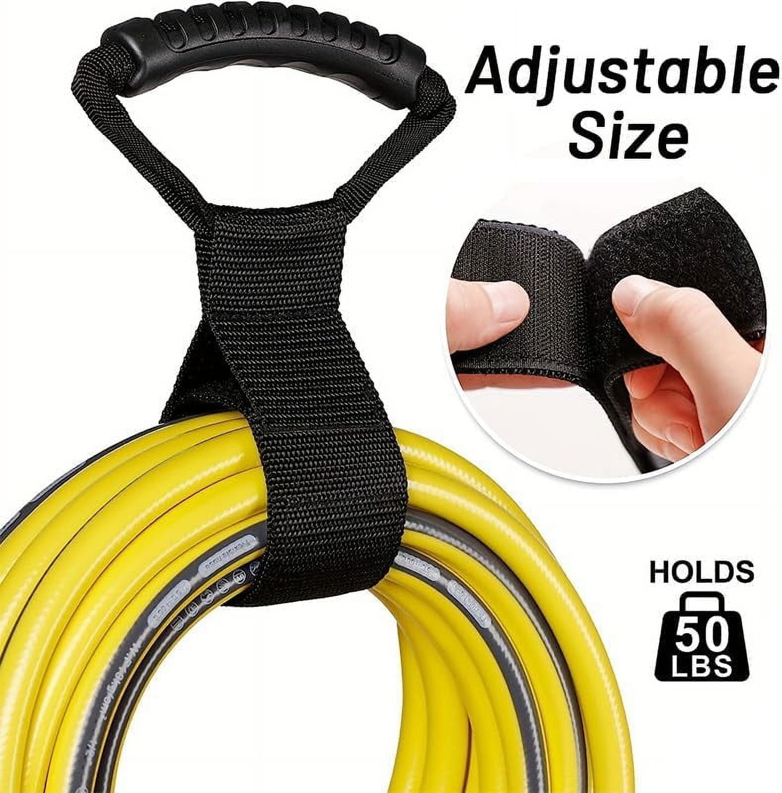 JUNXIAO-Cable Storage Straps - 1 Pack Garden Hose Storage Straps ...