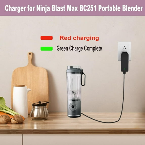 JUNXIAO-Charger for Ninja Blast Max Portable Blender Compatible with ...