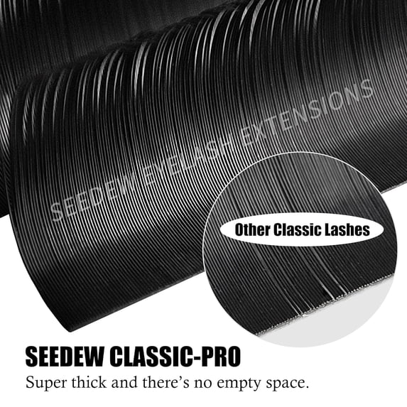 JUNXIAO-Classic Individual Eyelash Extensions, New Upgraded 20 Rows ...