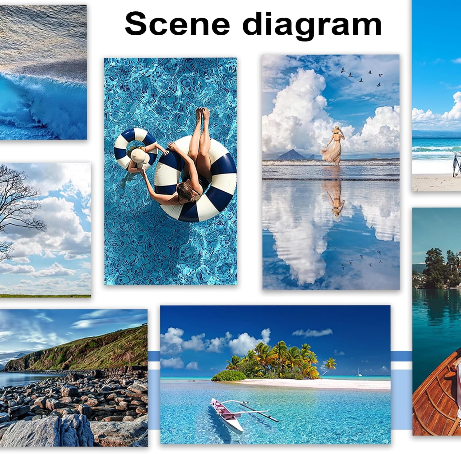 JUNXIAO-Compatible for Liene Amber M100/M200 4x6 Photo Printer Ink ...