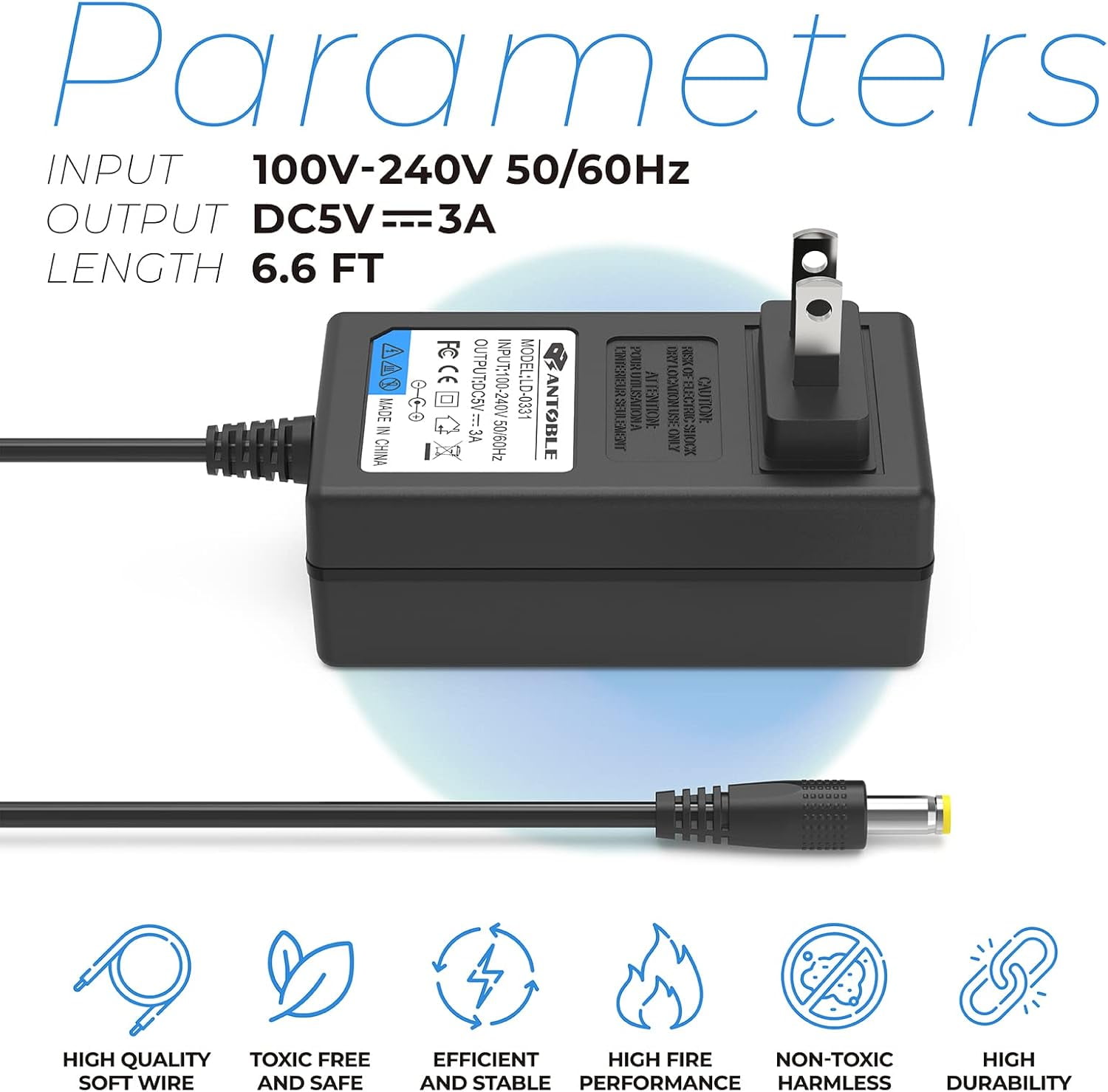 JUNXIAO-DJ Controller Power Supply for Pioneer Pro DDJ-SX3 DDJ-SX2 DJJ ...