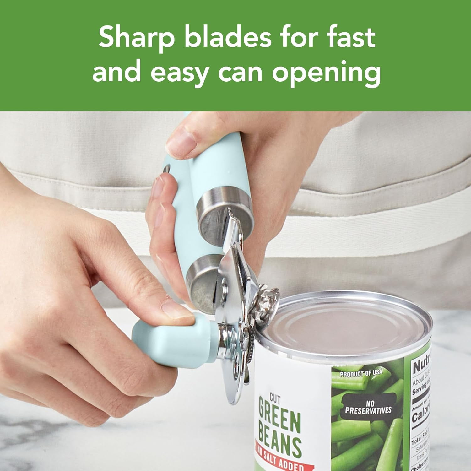 JUNXIAO-Elements Manual Can and Jar Opener Set - Hand Held Kitchen ...