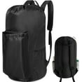 JUNXIAO-Extra Heavy Duty Large Backpack Laundry Bag with Comfortable ...