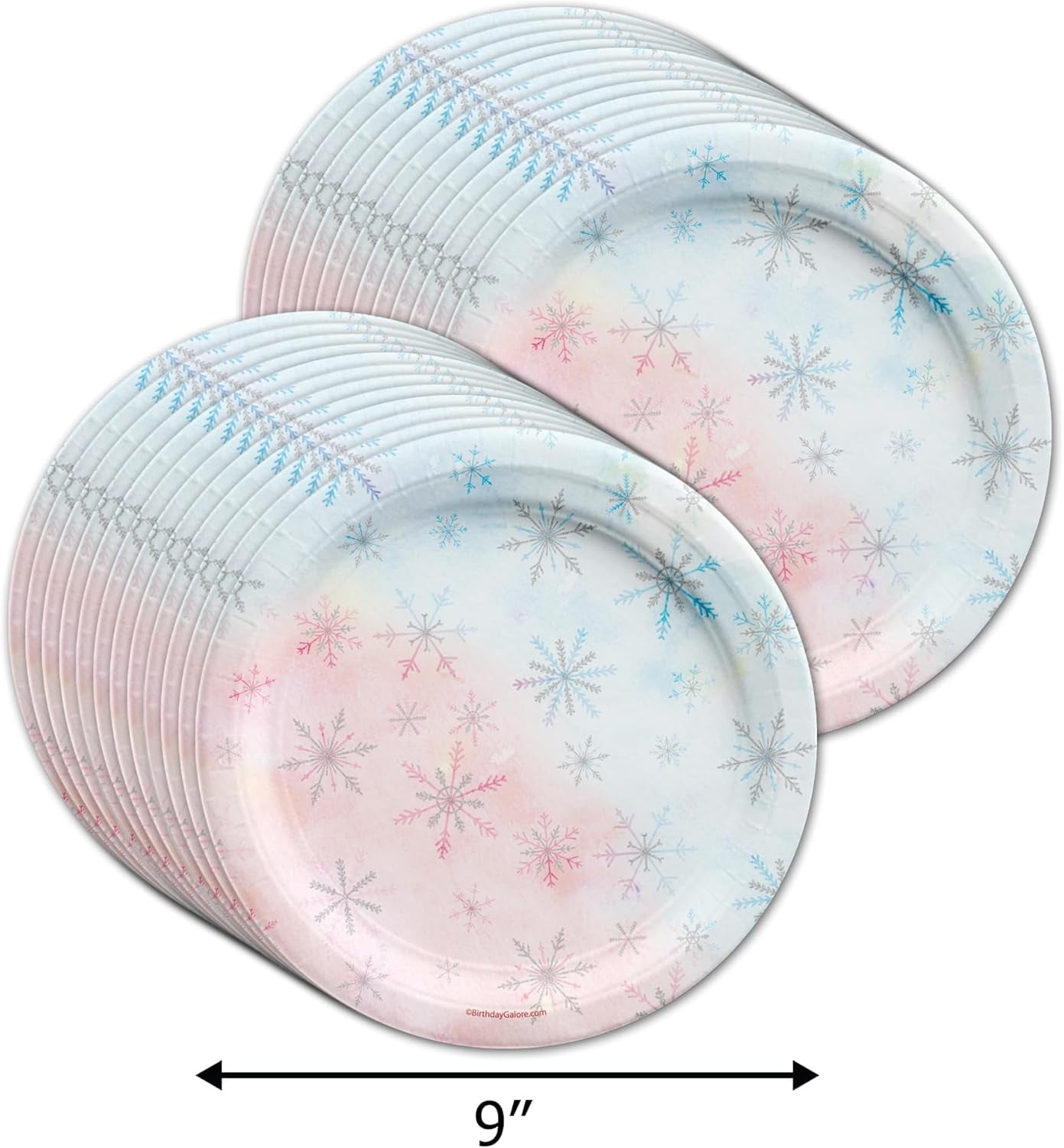 JUNXIAO-Gender Reveal Party Supplies - Gender Reveal Plates - What Will ...