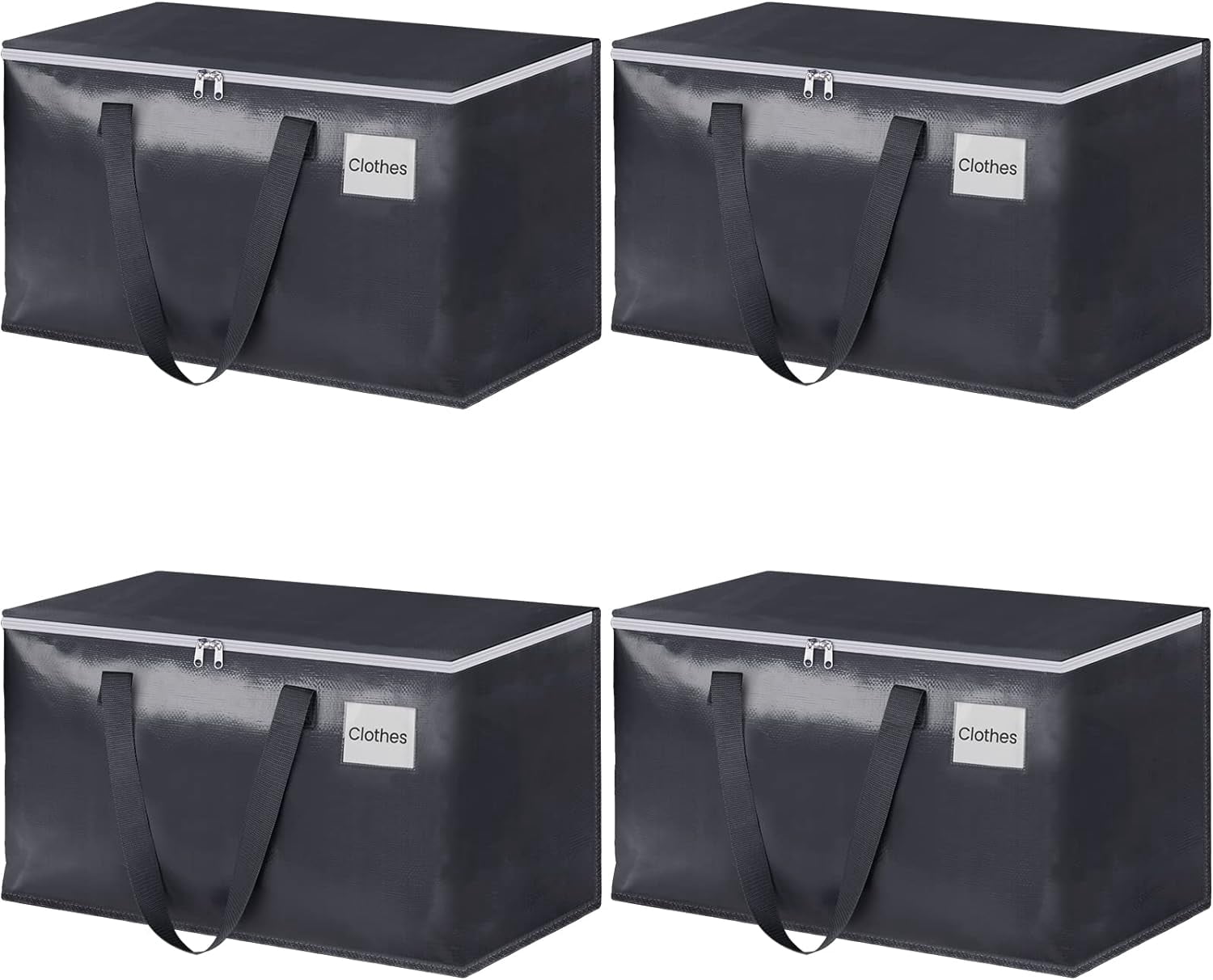 JUNXIAO-Heavy Duty Moving Boxes-Moving Bags with Zipper, Reinforced ...