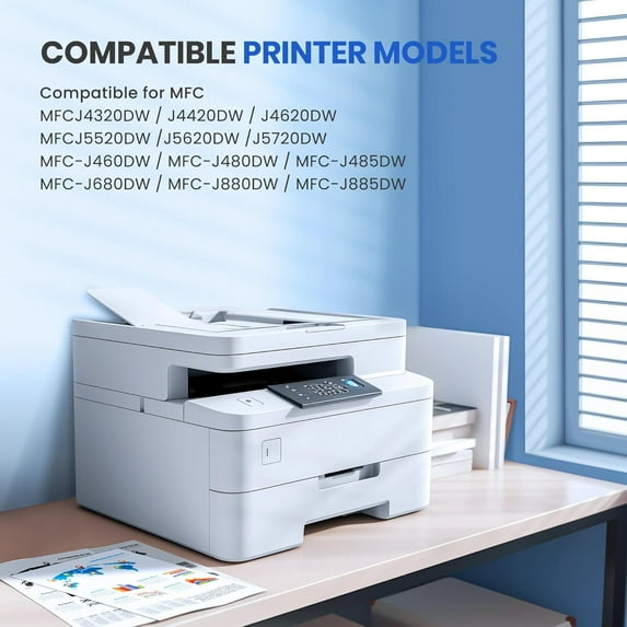 JUNXIAO-LC203XL Compatible Ink Cartridges Replacement for LC203 XL ...