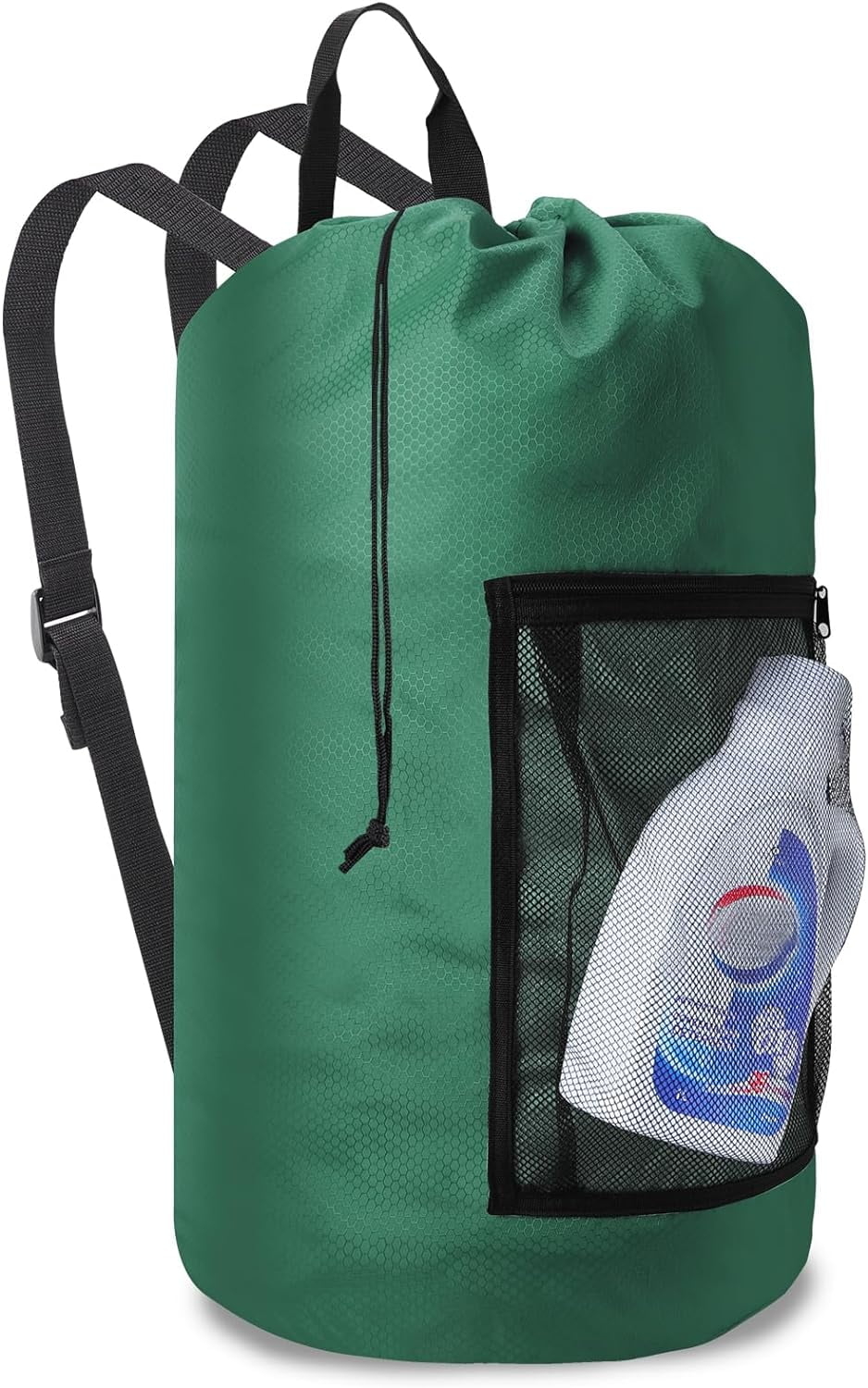 JUNXIAO-Laundry Bag Backpack Durable Laundry Bag with Shoulder Straps ...