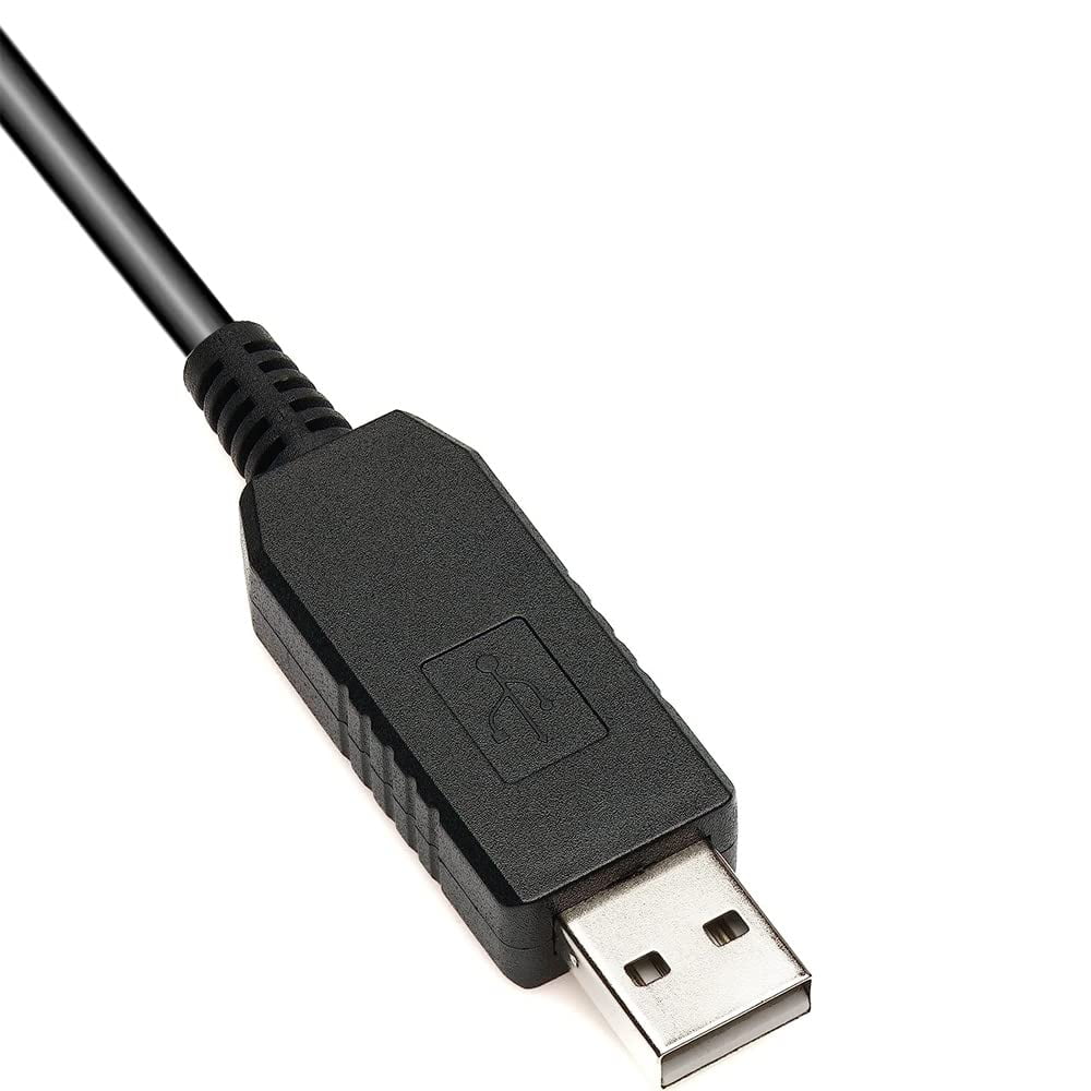 JUNXIAO-Pack of 2 Full Speed 12V Voltage Step-Up USB to 3-Pin and 4-Pin ...