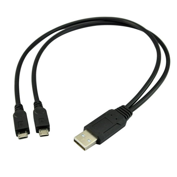 JUNXIAO-Power up Two Micro USB Devices simultaneously from a Single USB ...
