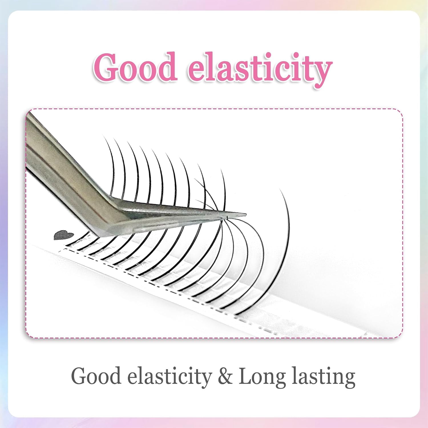 JUNXIAO-Premade Spikes Lashes Extensions Wispy Wet Fairy Lash C/D Curly ...