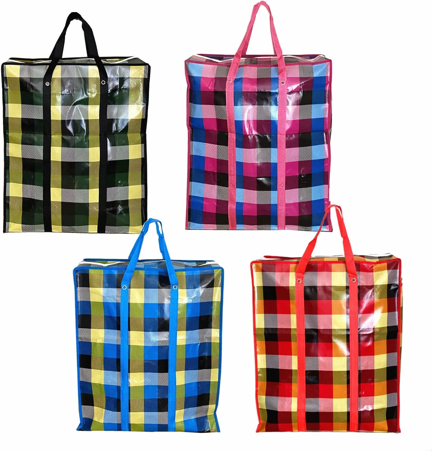 JUNXIAO-Set of 4 Extra Large Reusable Unbreakable Hard Plastic Fabric ...