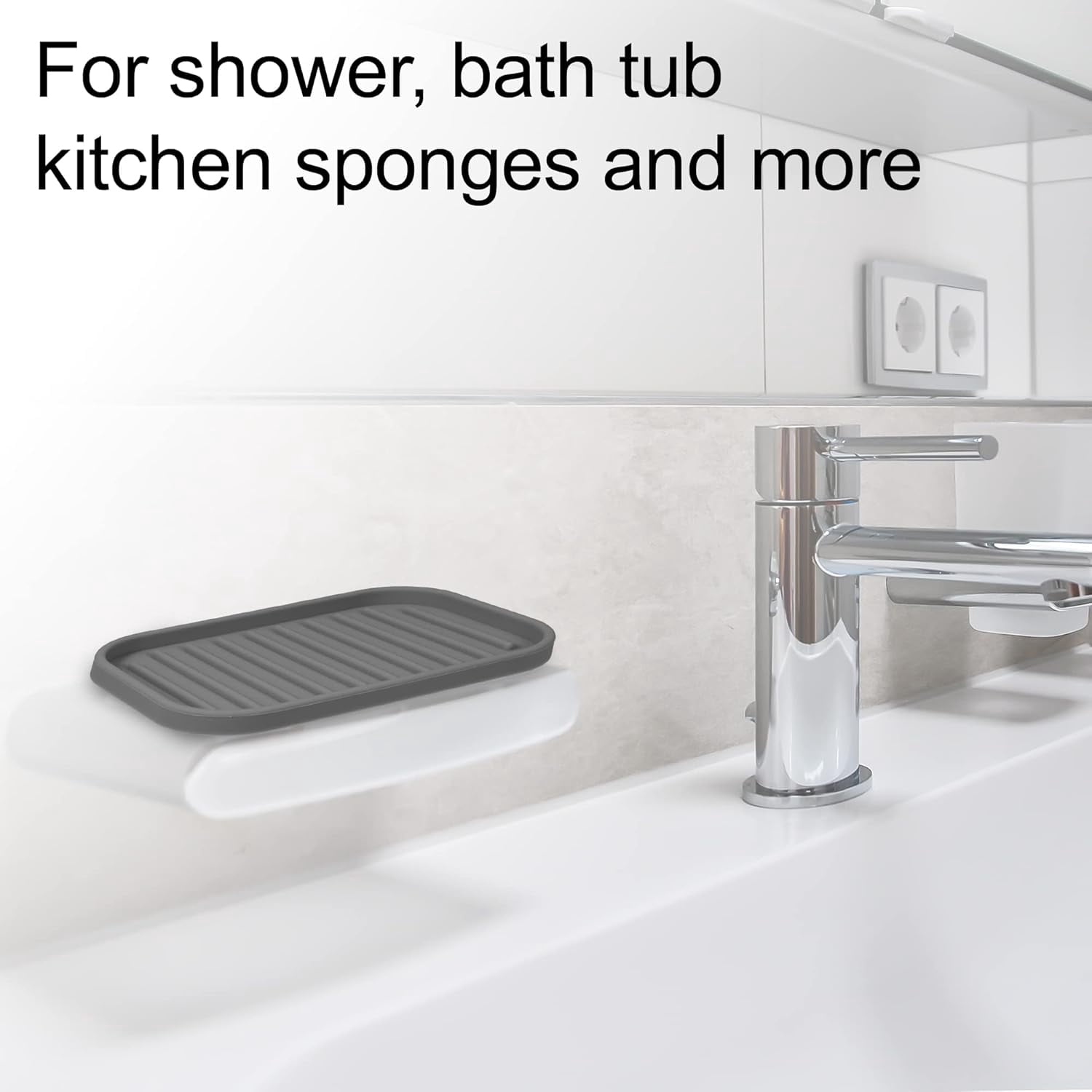 JUNXIAO-Soap Dish, Soap Cleaning Storage, Keep Soap Dry for Home ...