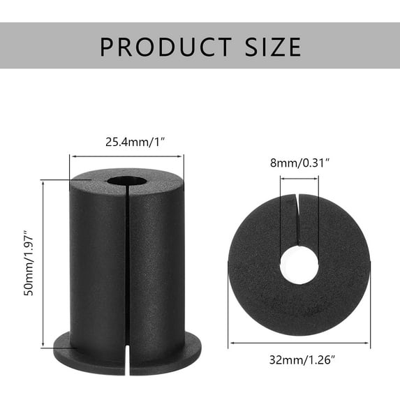 JUNXIAO-Starlink Cable Routing Kit for 1 Inch Wall Hole, 6Pcs Silicon ...