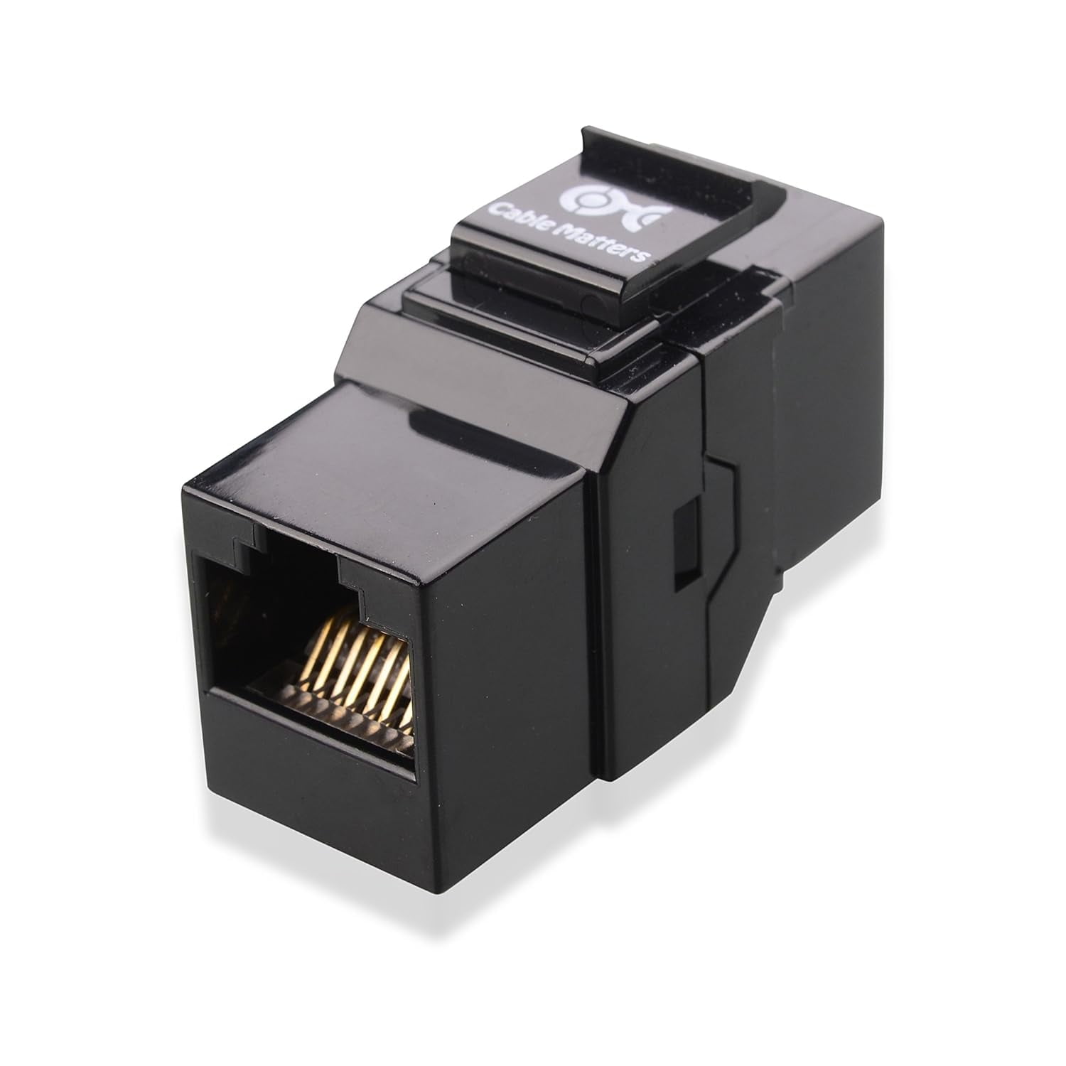 JUNXIAO-[UL Listed] 10-Pack 10Gbps Cat6 Keystone Coupler, RJ45 Keystone ...