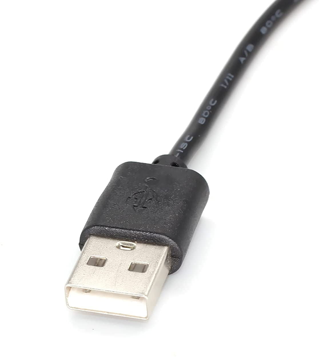 JUNXIAO-USB to 4-Pin Molex Case Fan Adapter Connector Cable,4pcs USB to ...