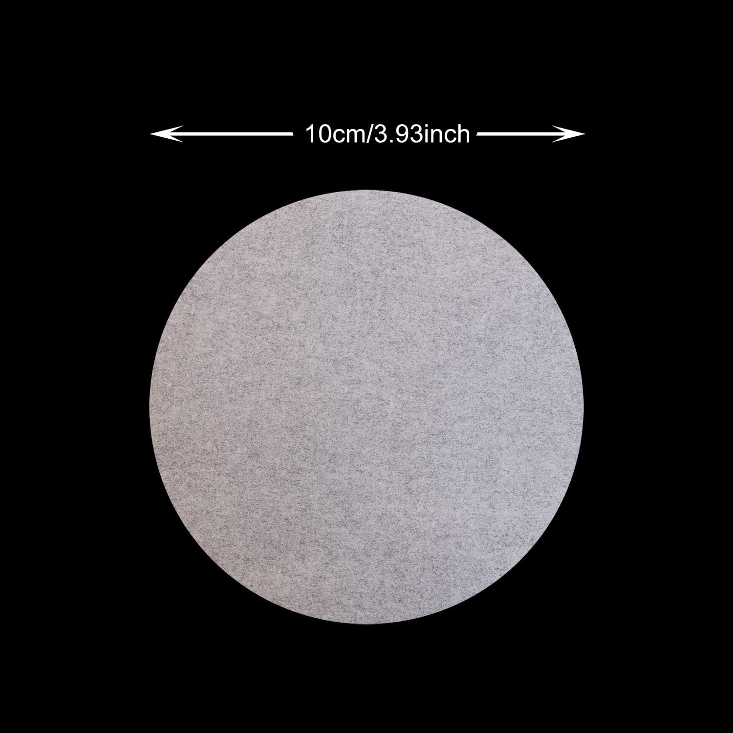 JUNXIAO-White Leak-Proof Cup Cap Lid Liners Round Sealing Paper Pads ...
