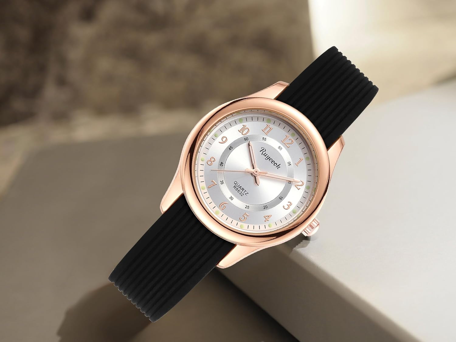 JUNXIAO-Women Watch for Nurse Easy to Read Dial Wristwatches Silicone ...