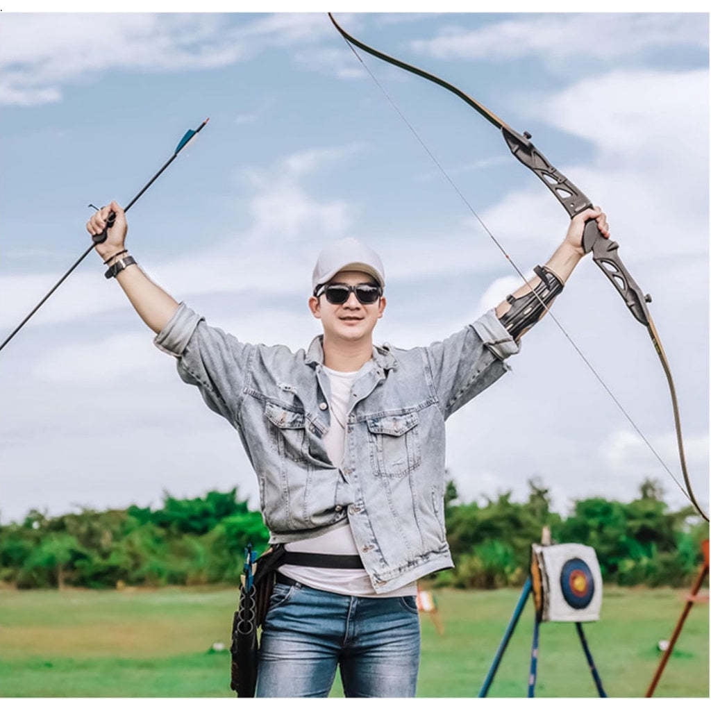 JUNXING F158 Recurve Bow Competitive Training,68'' Adult Archery Kit ...
