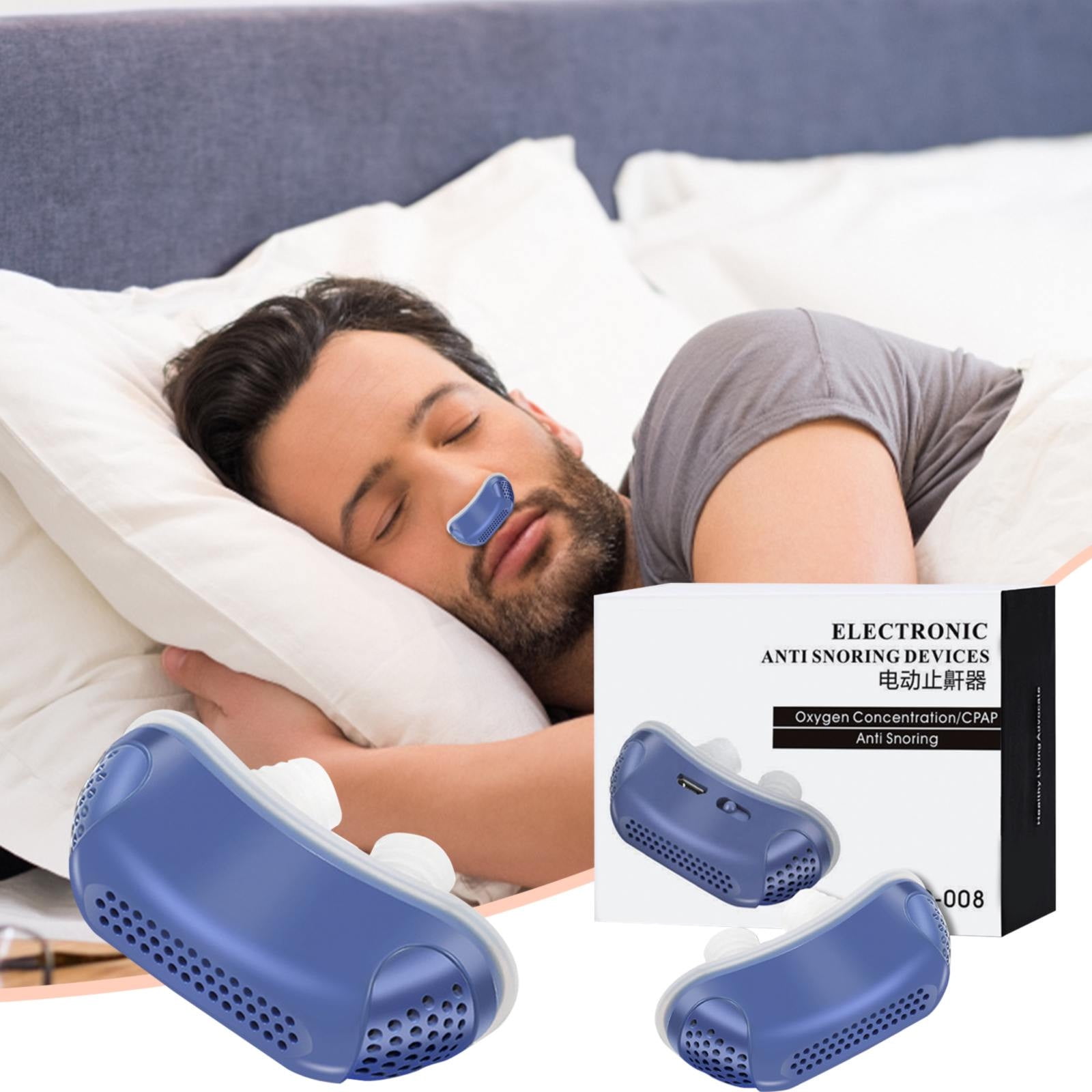 JUNYUI Silicone Breathing Nose Vents Plugs Automatic Anti Snoring Nasal ...