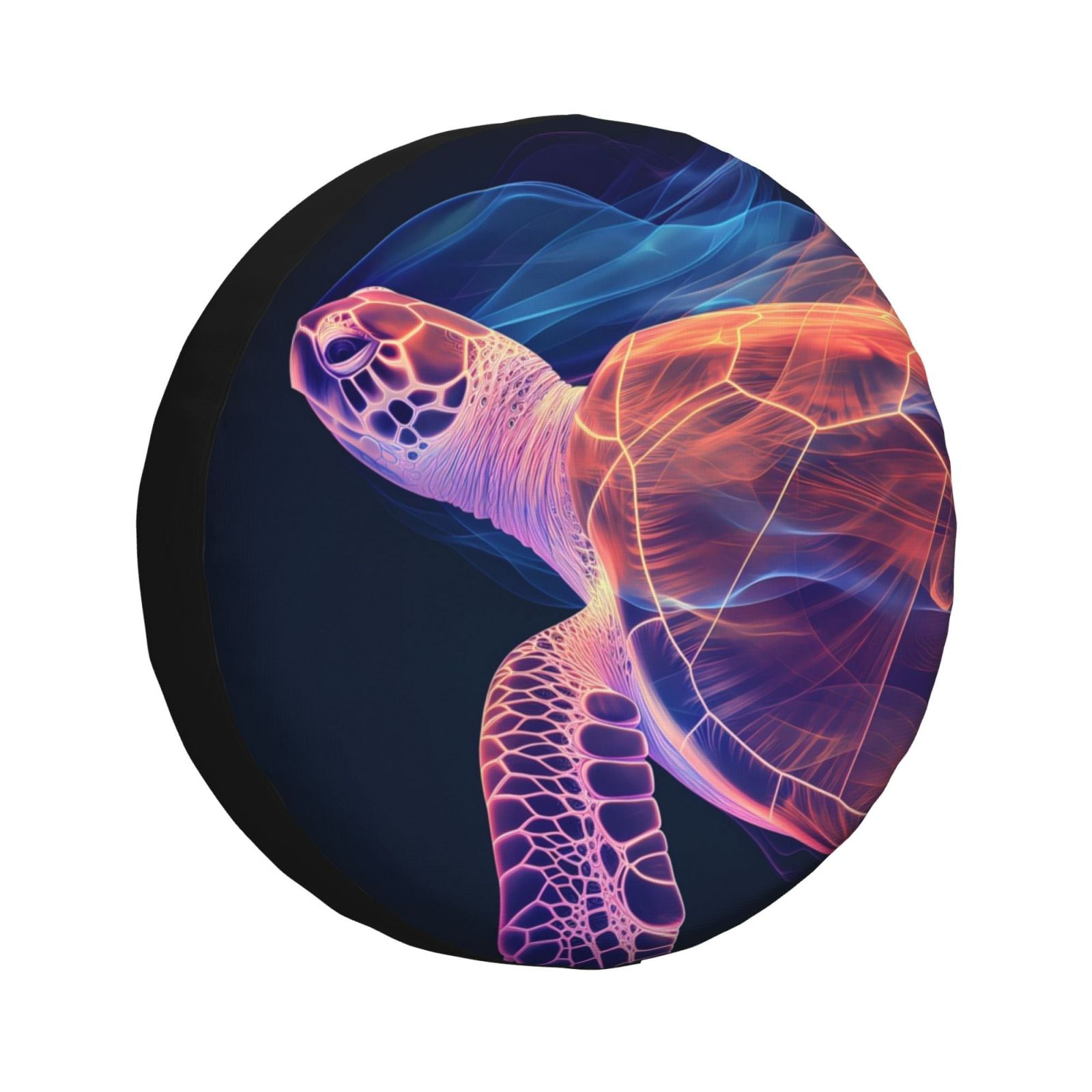 JUNZAN Abstract Line Turtle Tire Cover Wheel Protector for Truck SUV ...