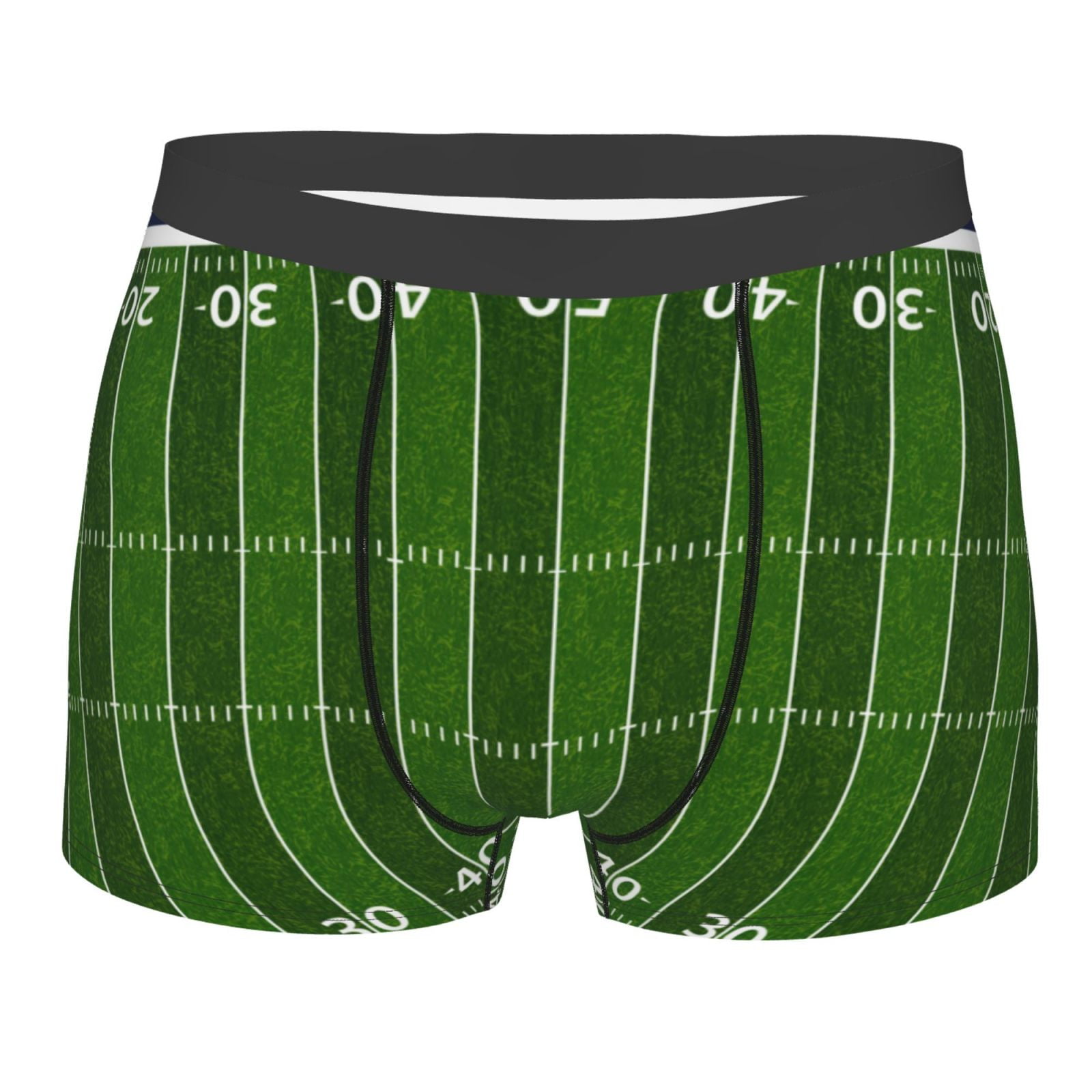 JUNZAN American Football Field Mens Underwear Boxer Briefs for Men’s ...