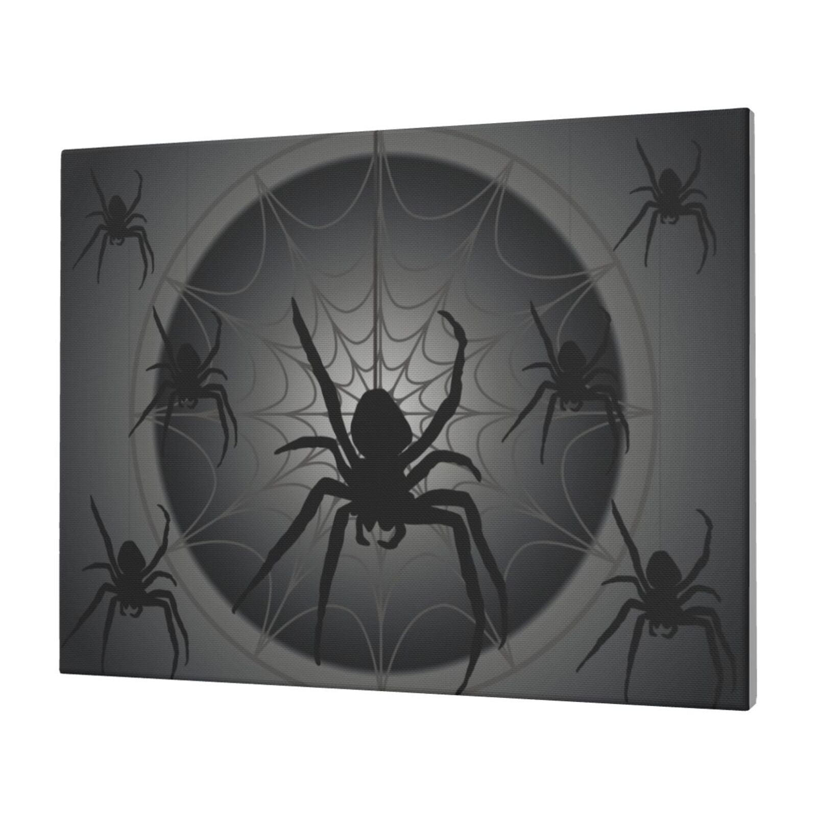 JUNZAN Black Spiders Pattern Canvas Wall Art Prints,Wall Art Decor ...