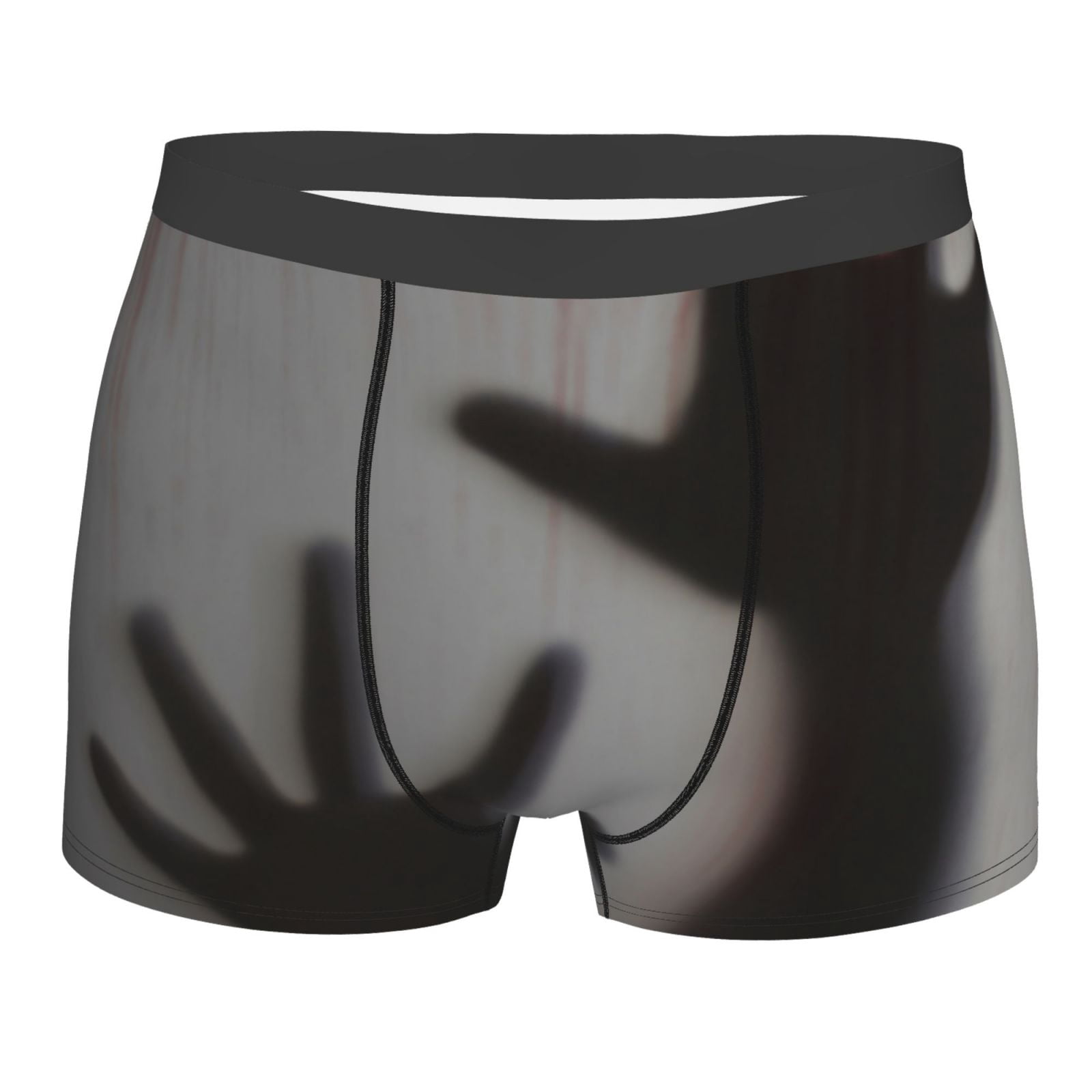 JUNZAN Bloody Hand Behind Mens Underwear Boxer Briefs for Men’s-Medium ...