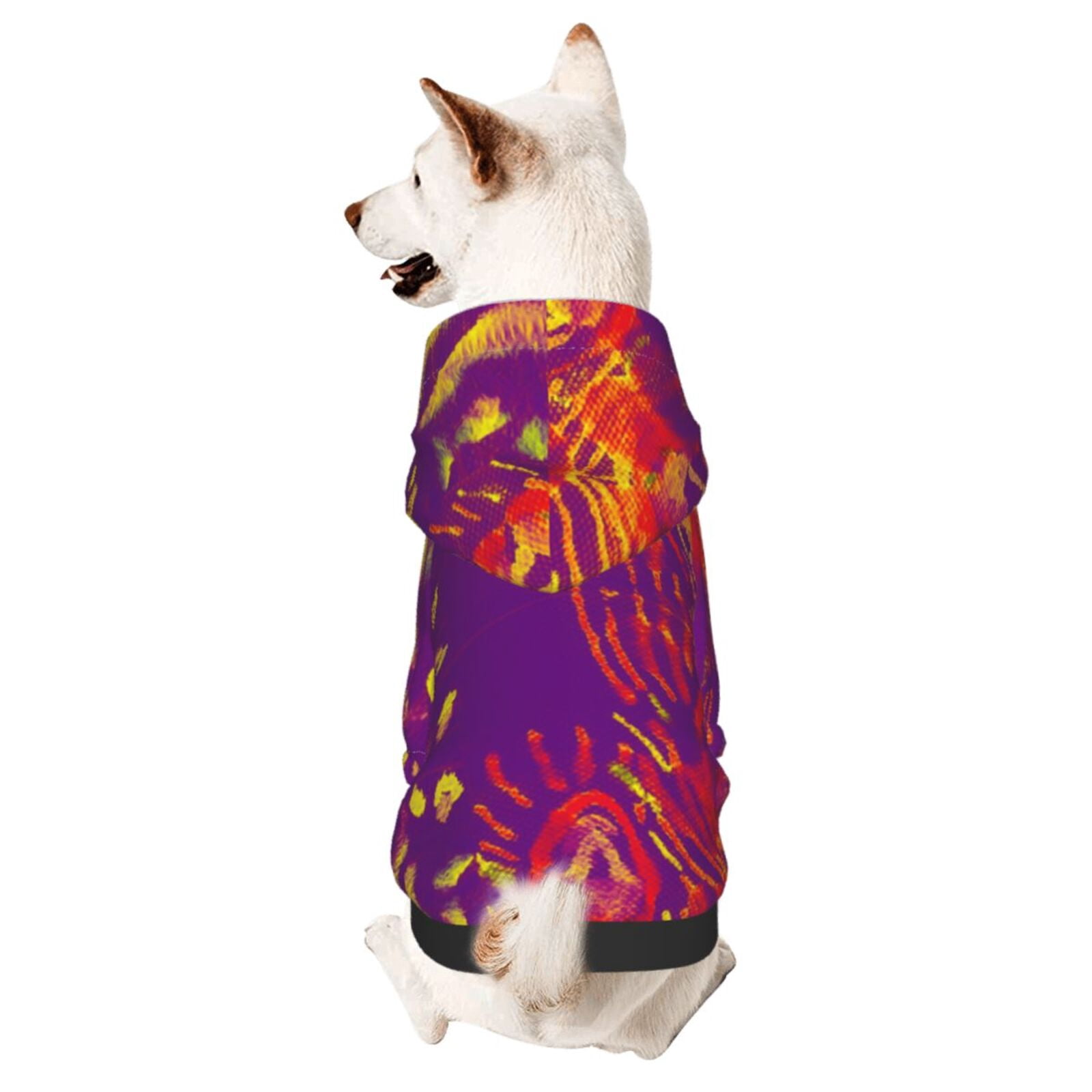 JUNZAN Bright Textured Animal Dog Hoodie Puppy Sweater Sweatshirt,Cold ...