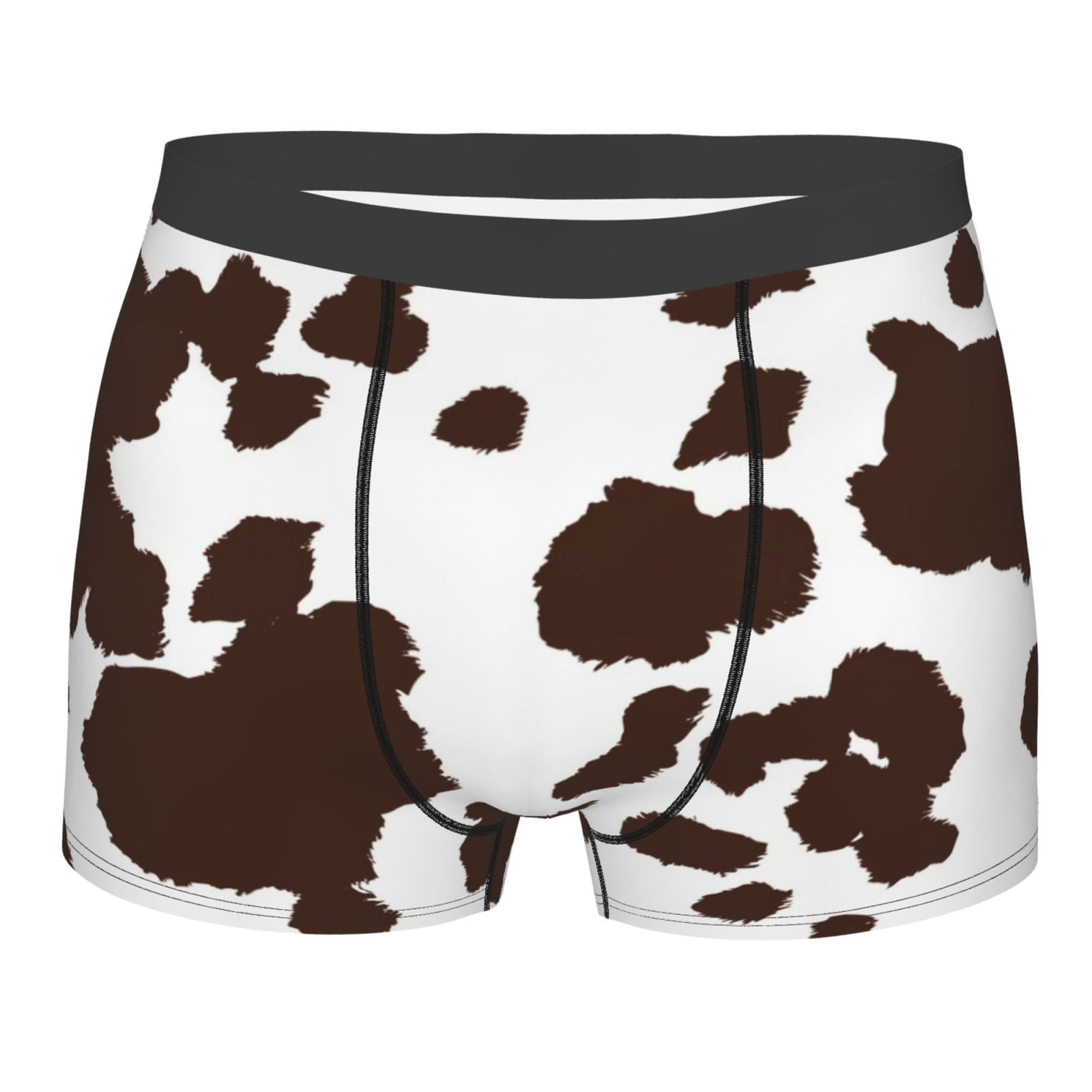 JUNZAN Brown Cow Mens Underwear Boxer Briefs for Men’s-Large - Walmart.com