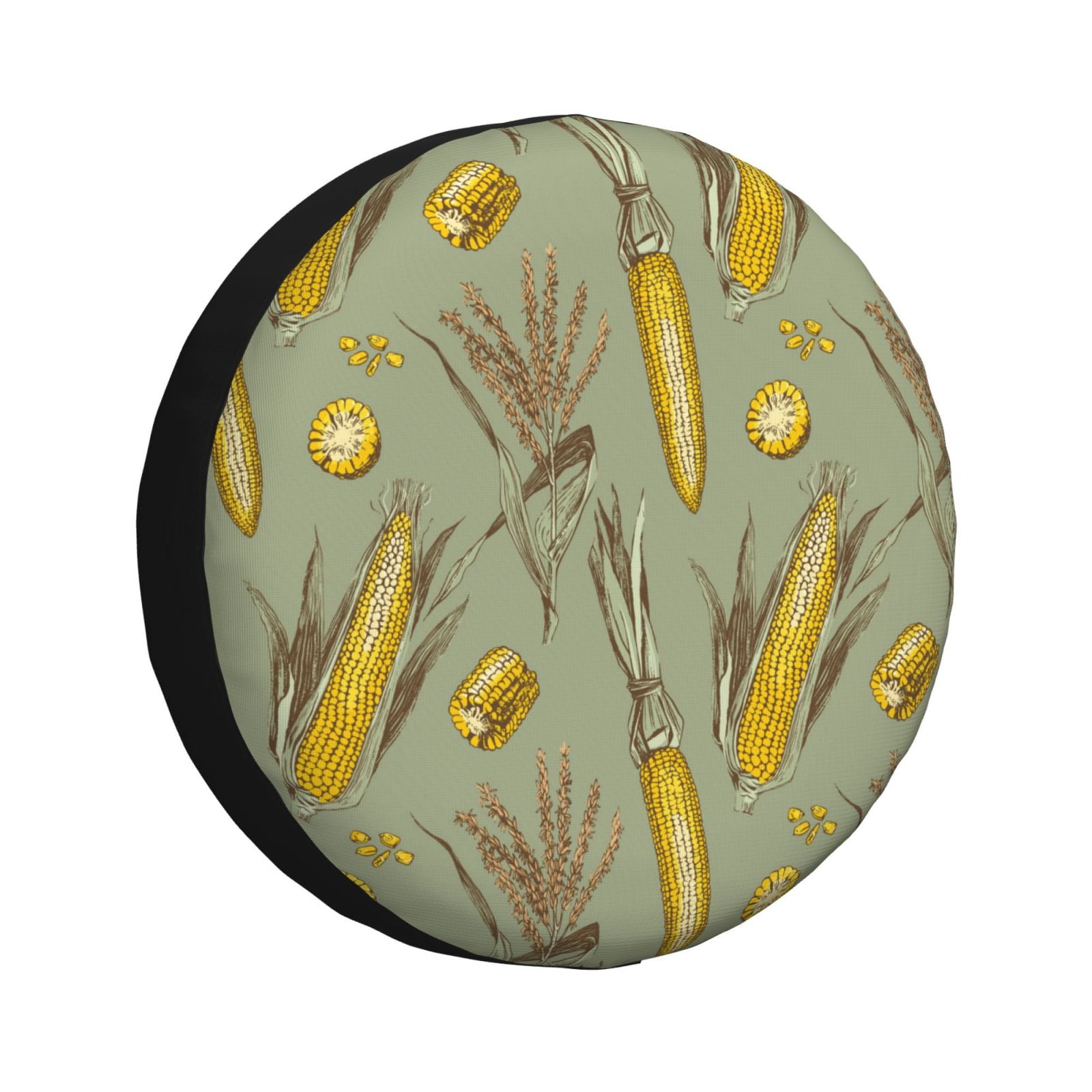 JUNZAN Cartoon Corn and Wheat Spare Tire Cover Wheel Protector for ...