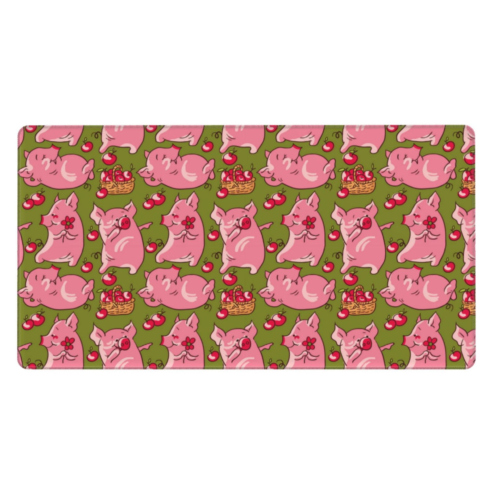 JUNZAN Cartoon Pigs Extra Large Mouse Pad for Boys Girl Men Women ...