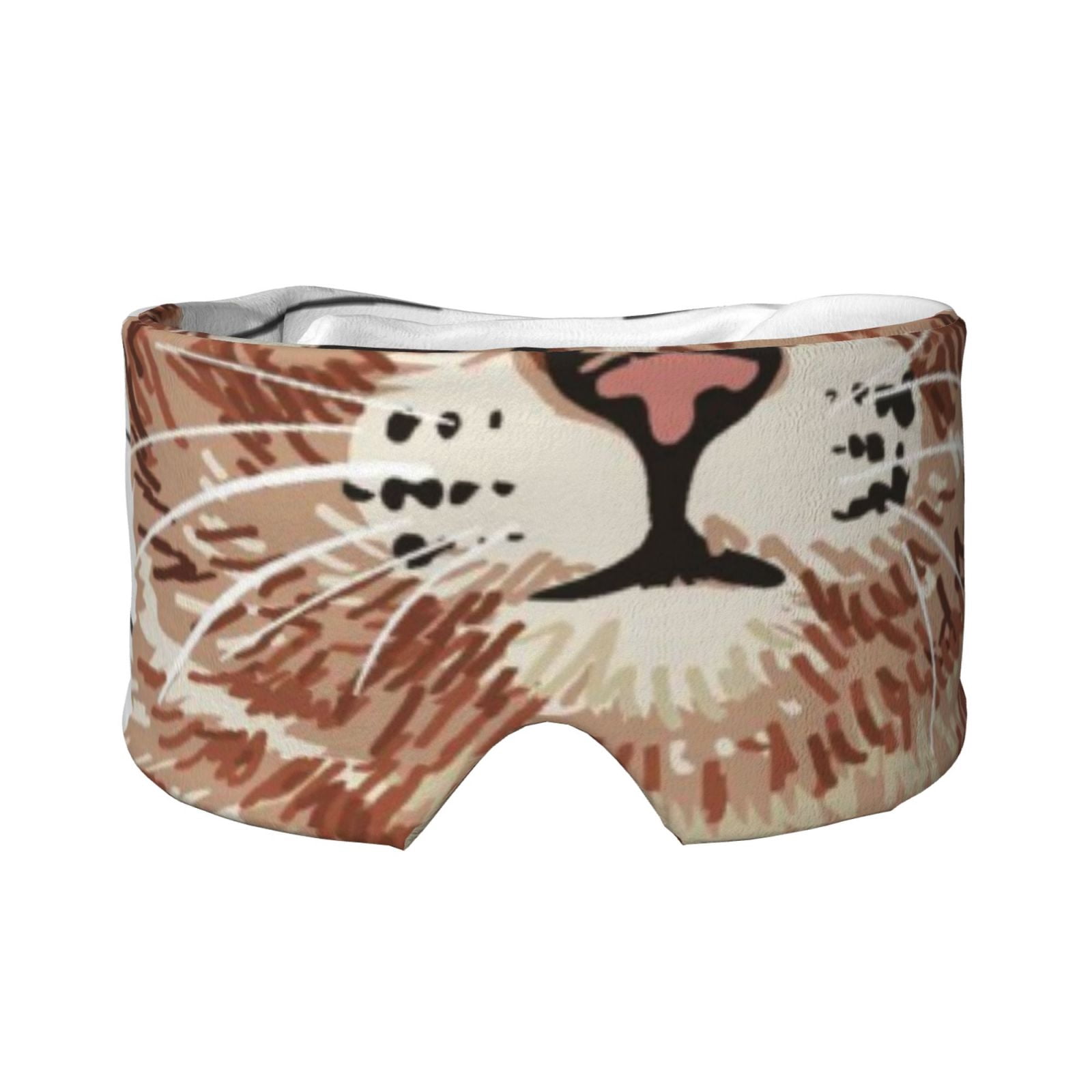 JUNZAN Cat Holding Mugshot Sign for Blackout Sleep Mask - Blocking ...