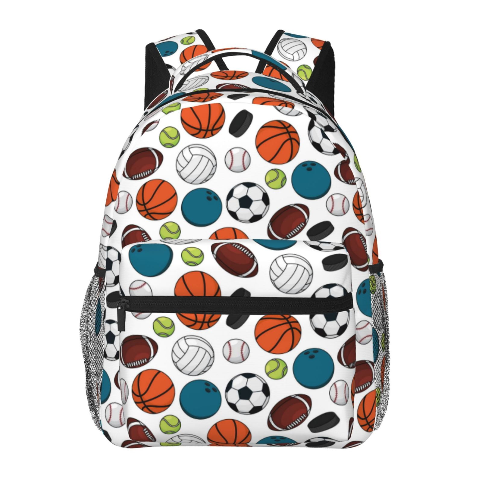 JUNZAN Color Balls Pattern Casual Laptop Backpack for Men Women,Travel ...