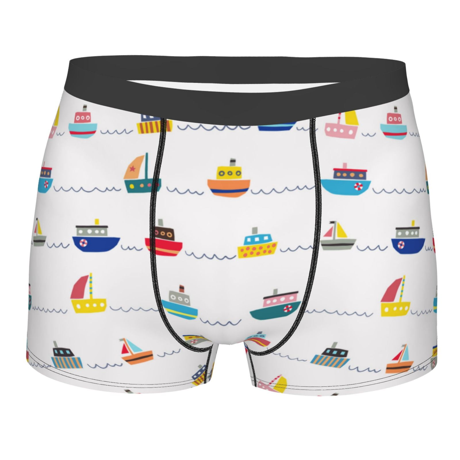 JUNZAN Color Ships Mens Underwear Boxer Briefs for Men’s - Large ...