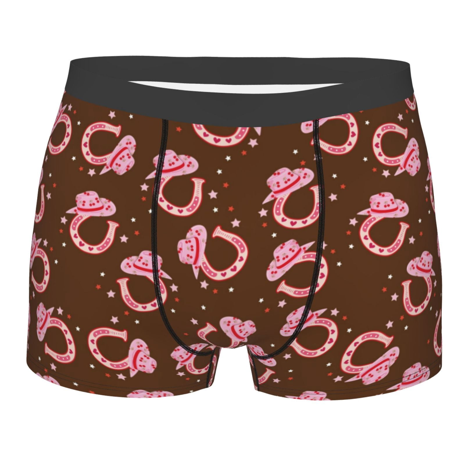 JUNZAN Cool Cowgirl Mens Underwear Boxer Briefs for Men’s-Medium ...