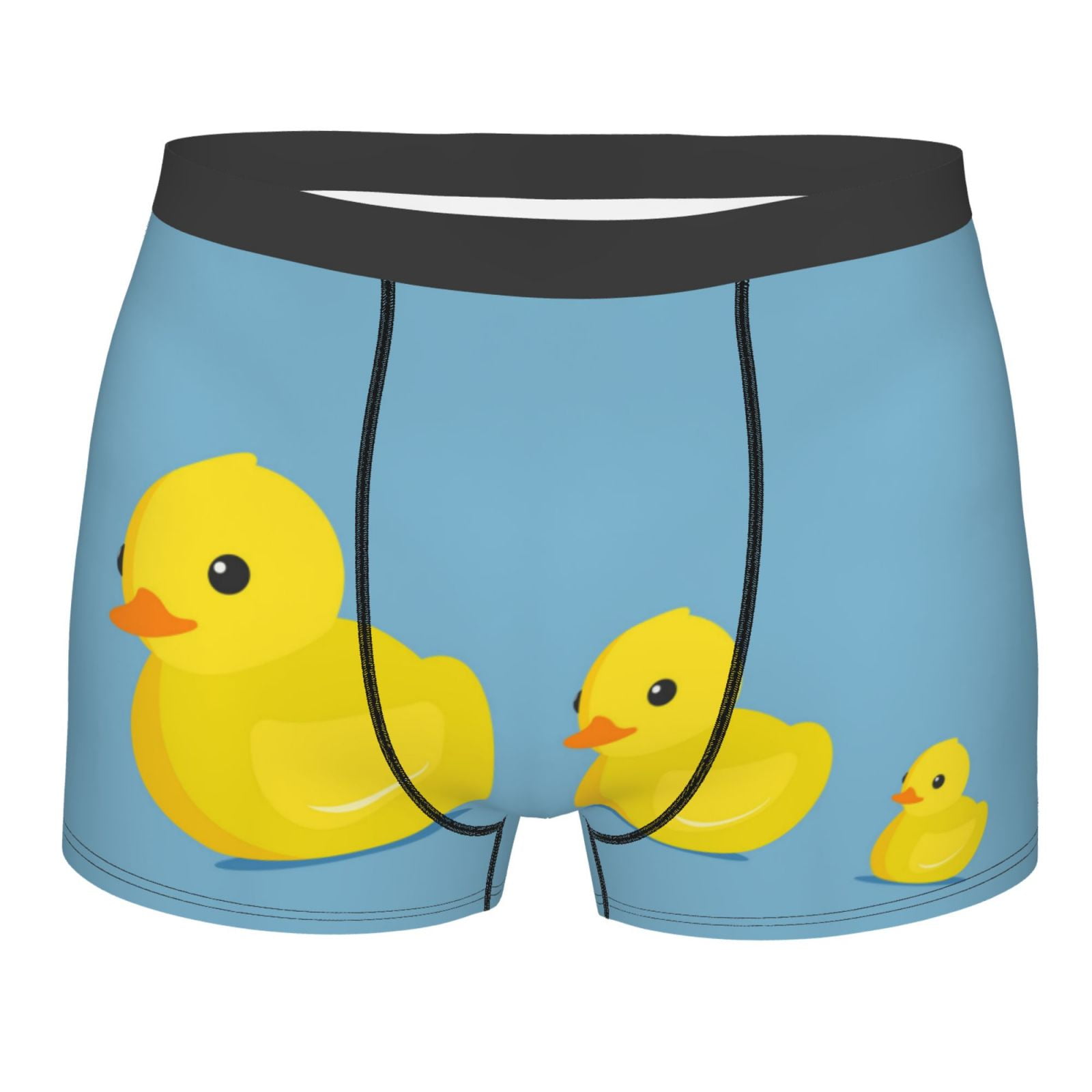 JUNZAN Cute Ducky Mens Underwear Boxer Briefs for Men’s-Medium ...