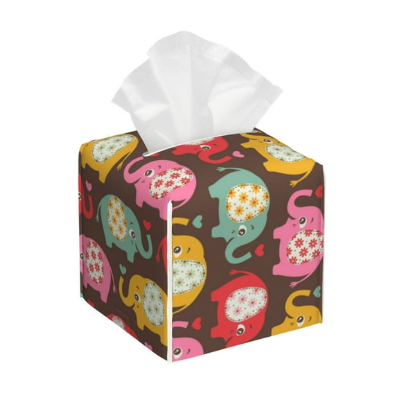 Elephant Tissue Box Holder