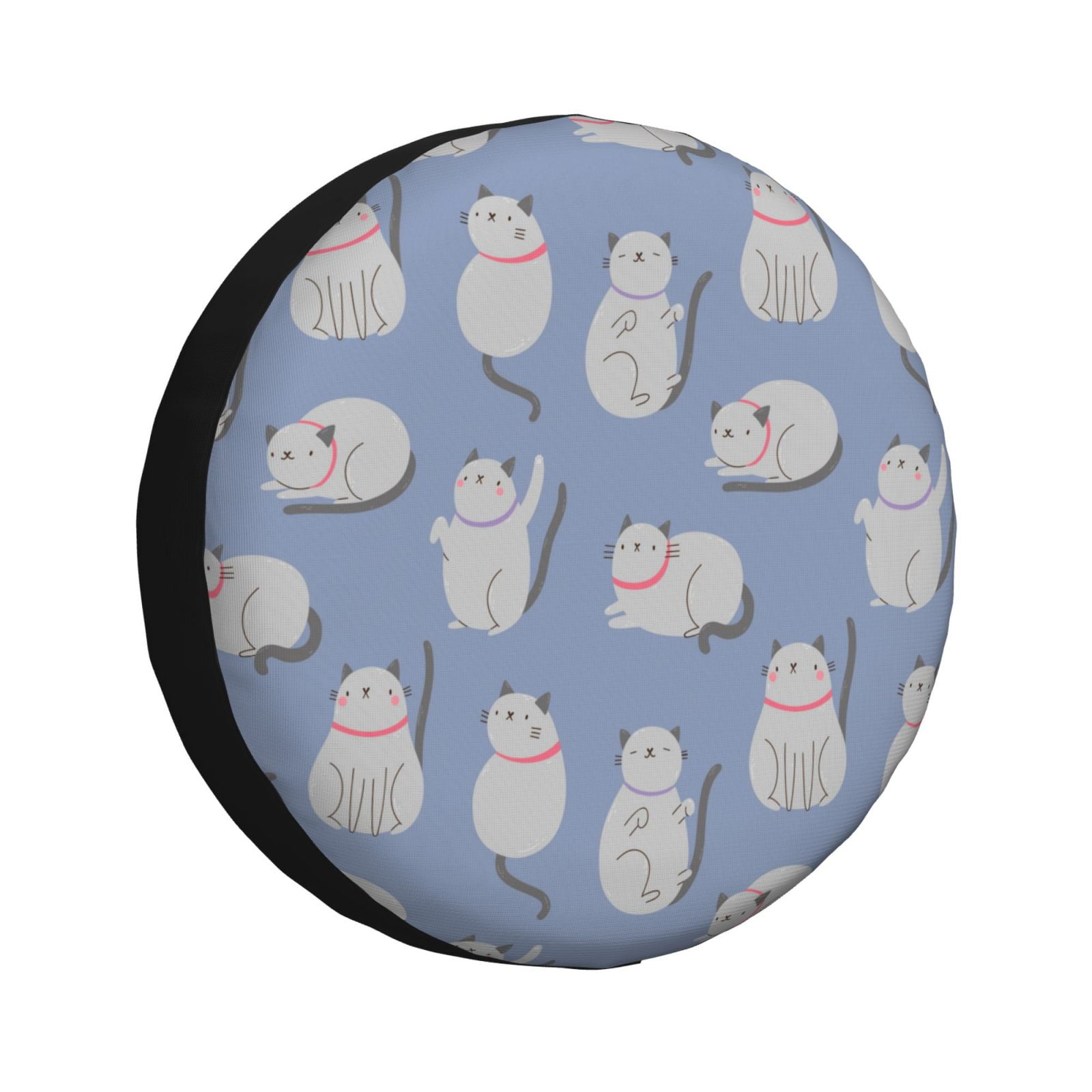JUNZAN Cute Fat Cat Tire Cover Wheel Protector for Truck SUV Trailer ...