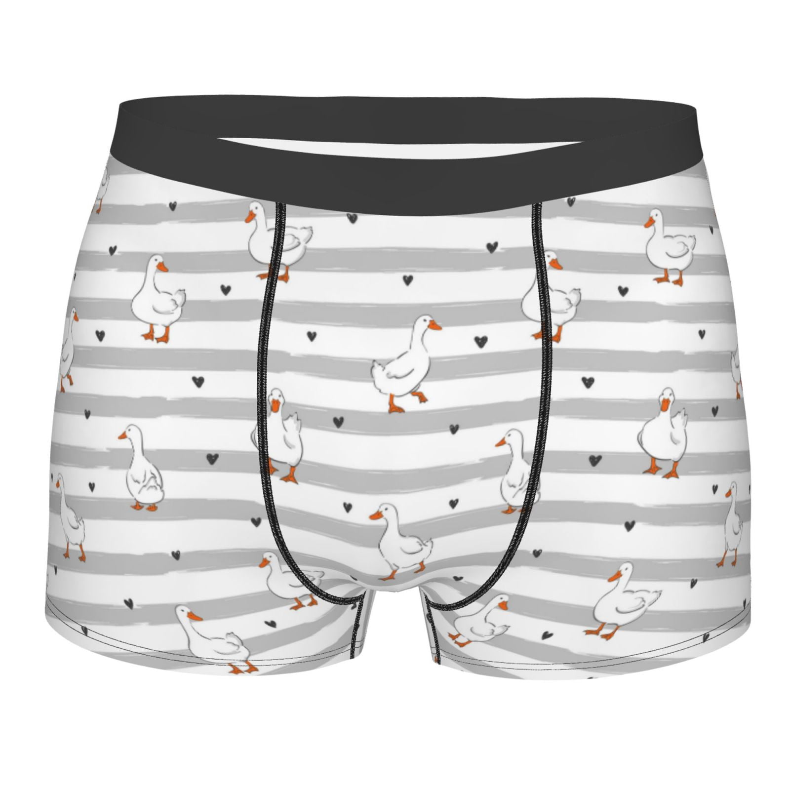 JUNZAN Cute Goose Mens Underwear Boxer Briefs for Men’s-XX-Large ...