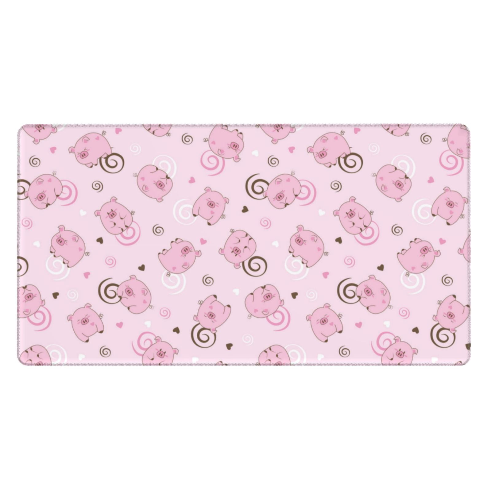 JUNZAN Cute Pig Extra Large Mouse Pad for Boys Girl Men Women Desktop ...