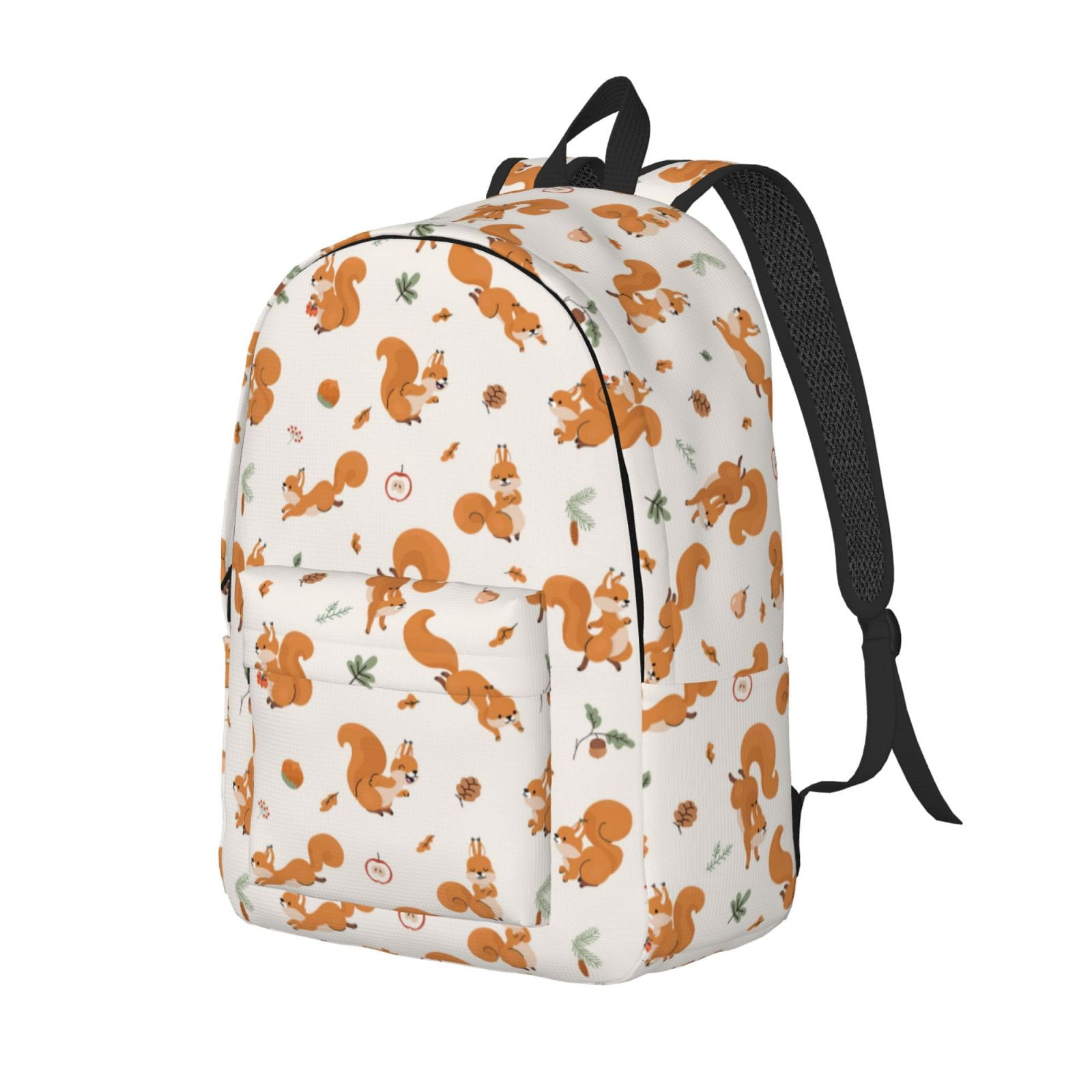 JUNZAN Cute Squirrel Fall Pattern Travel Laptop Backpack for Men Women ...
