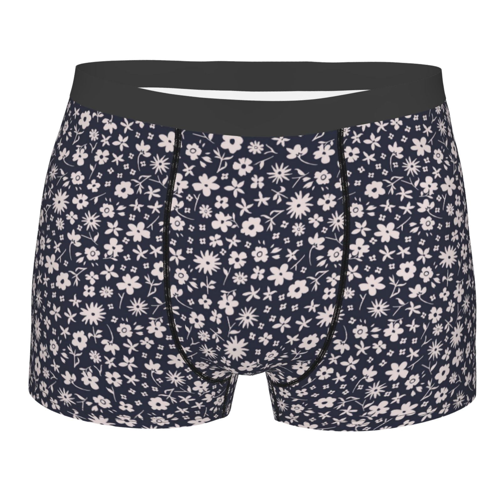JUNZAN Daisies Flowers Mens Underwear Boxer Briefs for Men’s - Small ...
