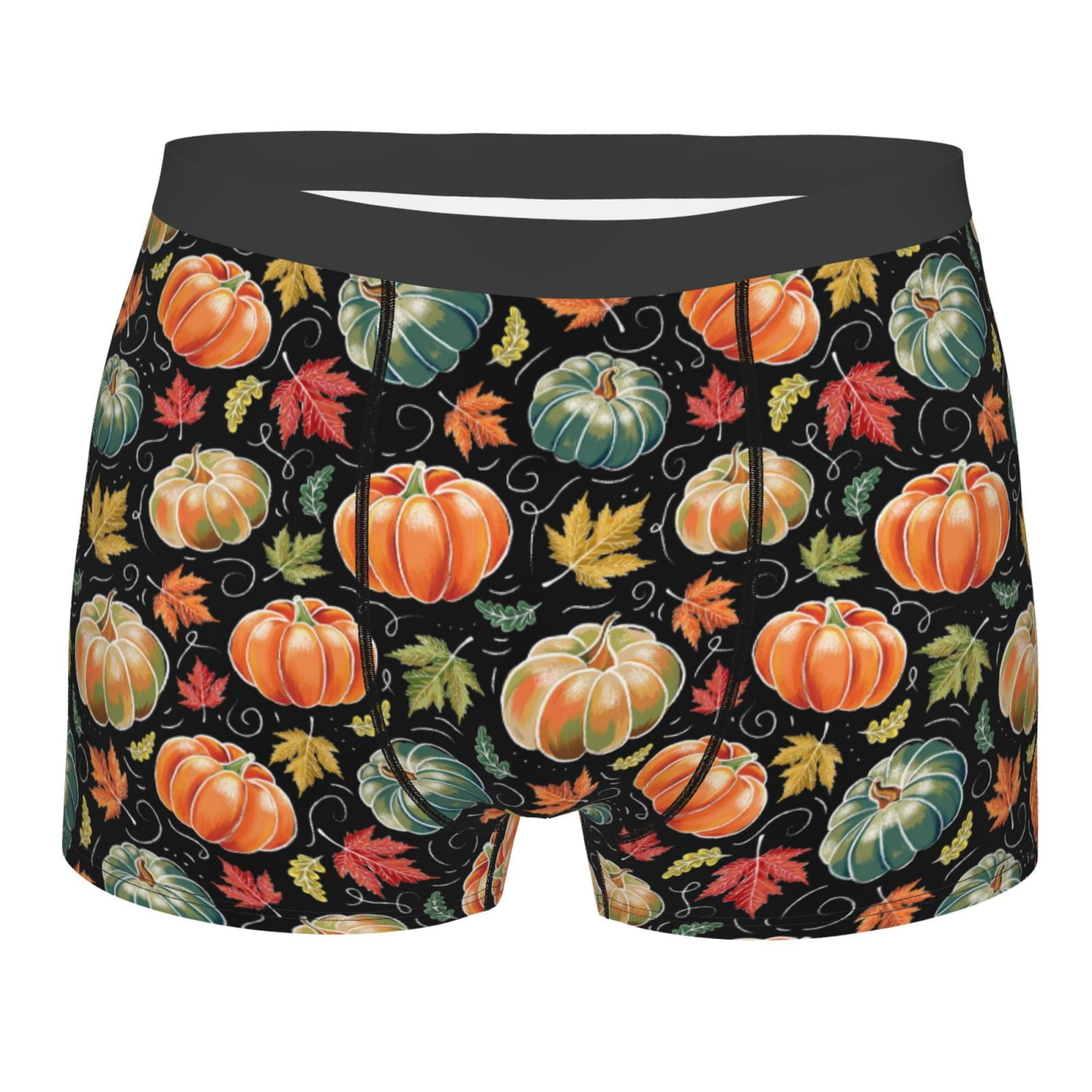 JUNZAN Daisy maple leaf Mens Underwear Boxer Briefs for Men’s-X-Large ...