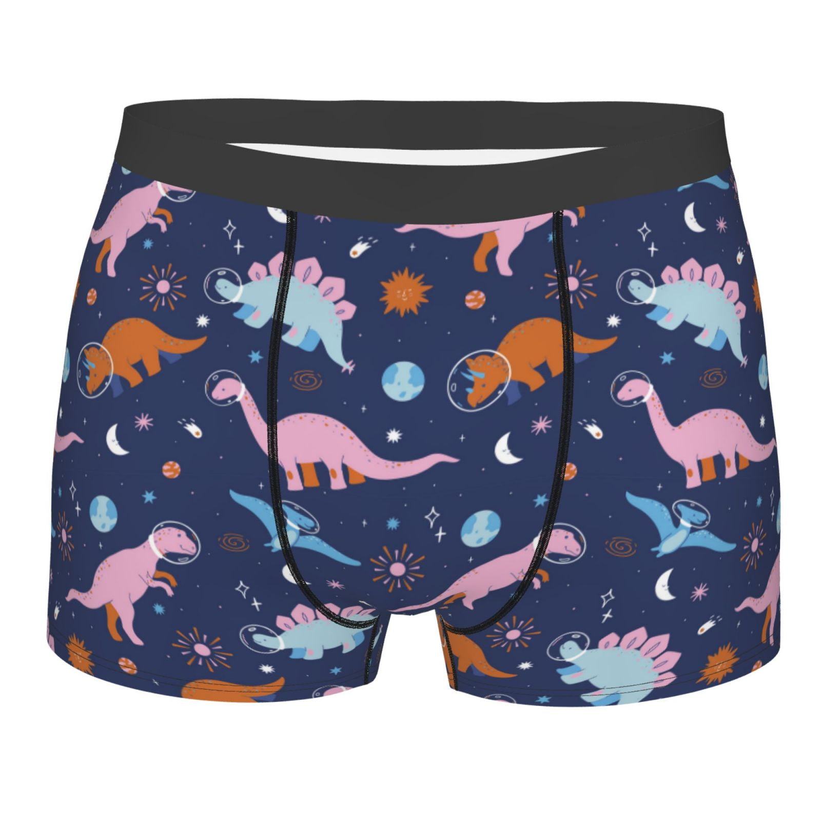 JUNZAN Dinosaur Mens Underwear Boxer Briefs for Men’s - X-Large ...