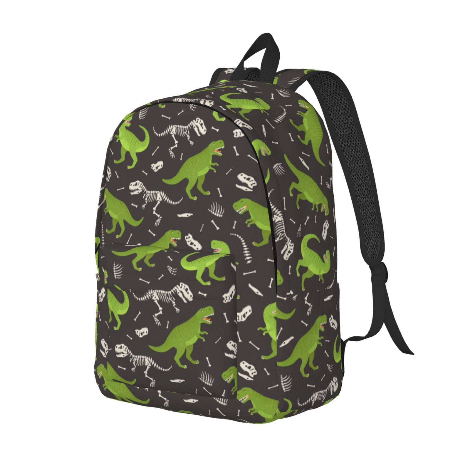 JUNZAN Dinosaur Skeleton Pattern Travel Laptop Backpack for Men Women ...
