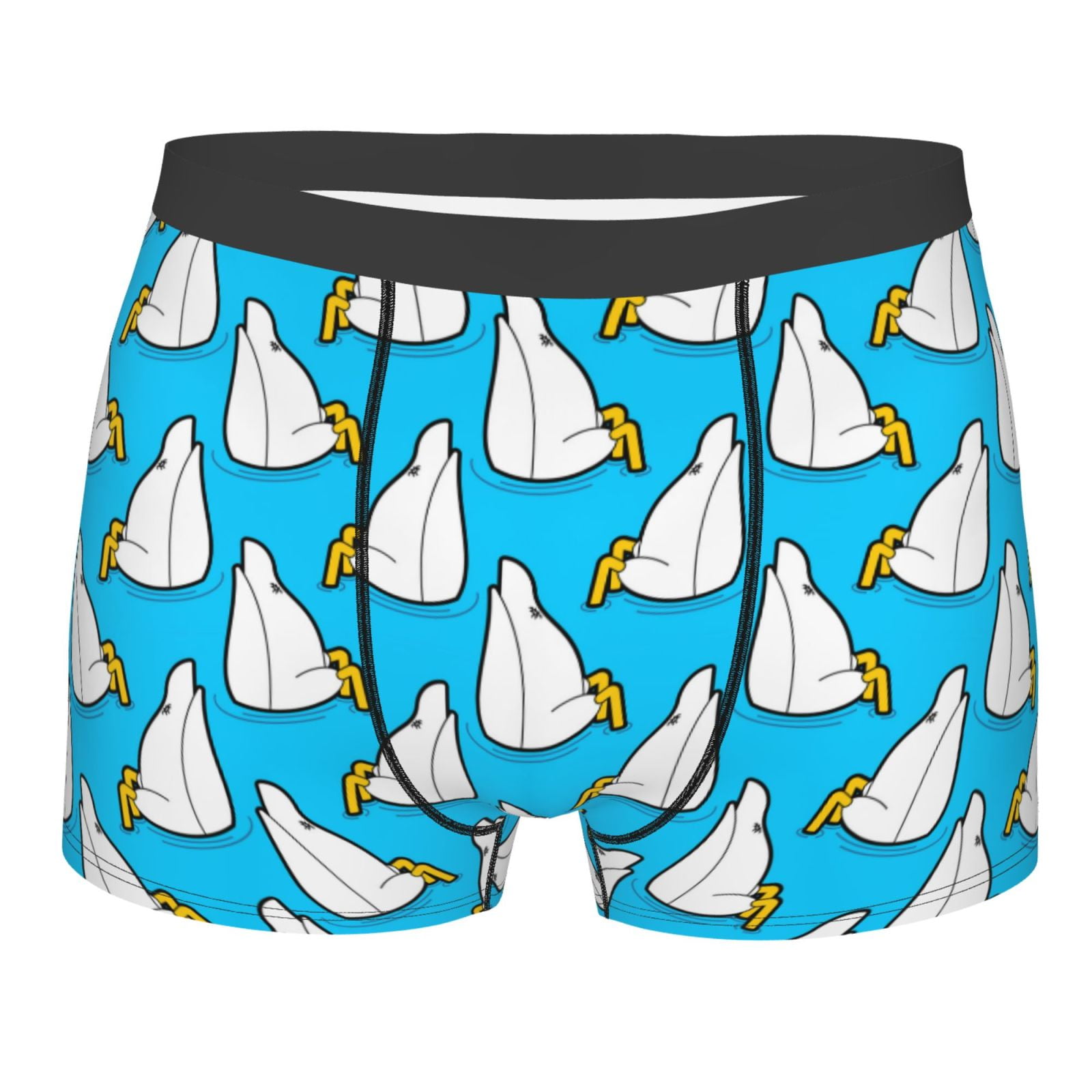 JUNZAN Duck Dives Mens Underwear Boxer Briefs for Men’s-Medium ...