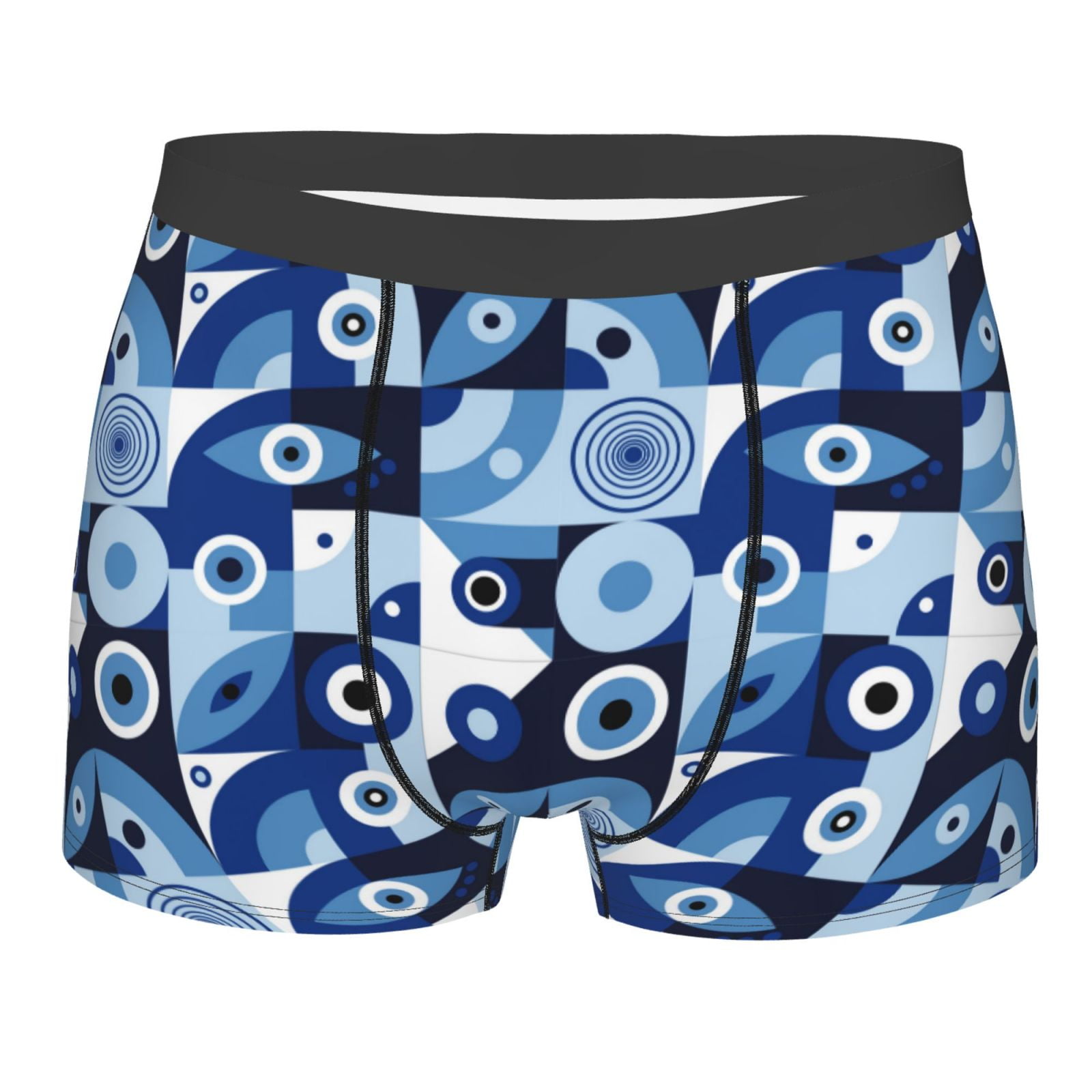 JUNZAN Evil Eye Mens Underwear Boxer Briefs for Men’s - X-Large ...