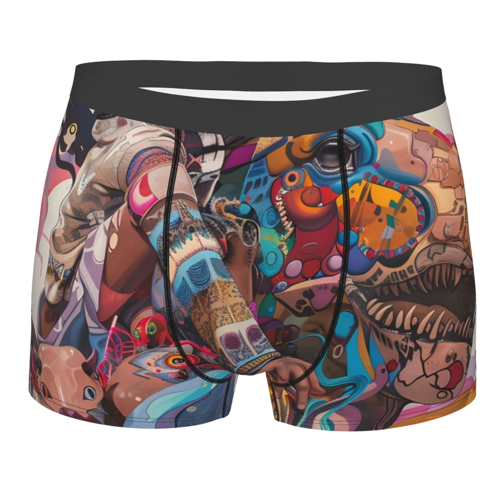 JUNZAN Fantasy Colorful Beast Mens Underwear Boxer Briefs for Men’s-Large - Walmart.com